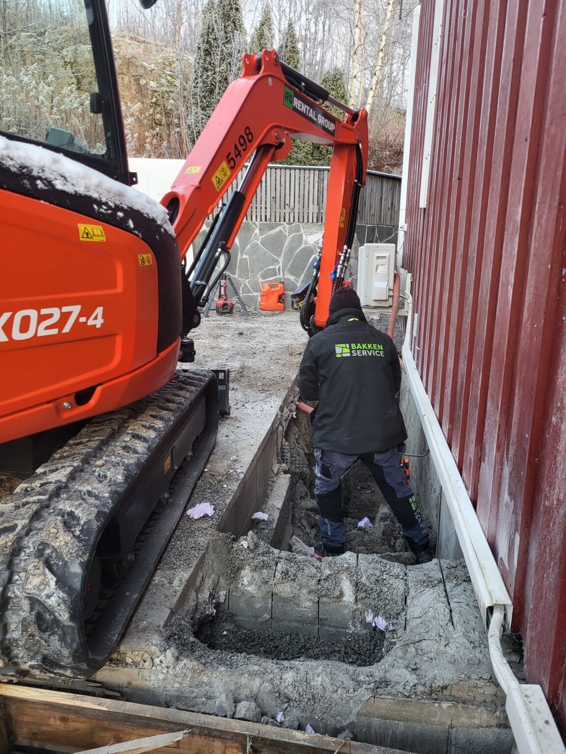Drenering - Bakken Service